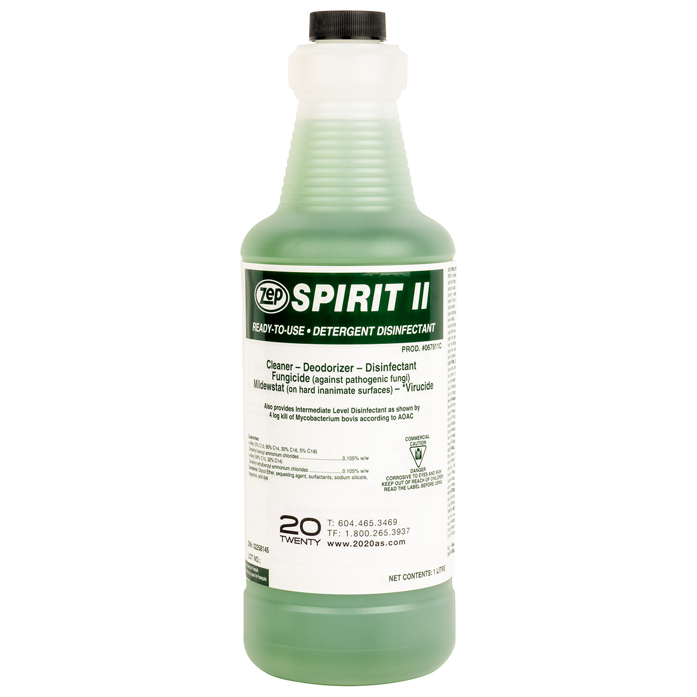 ZEP SPIRIT II DISINFECTANT - 2020 Accessory Source
